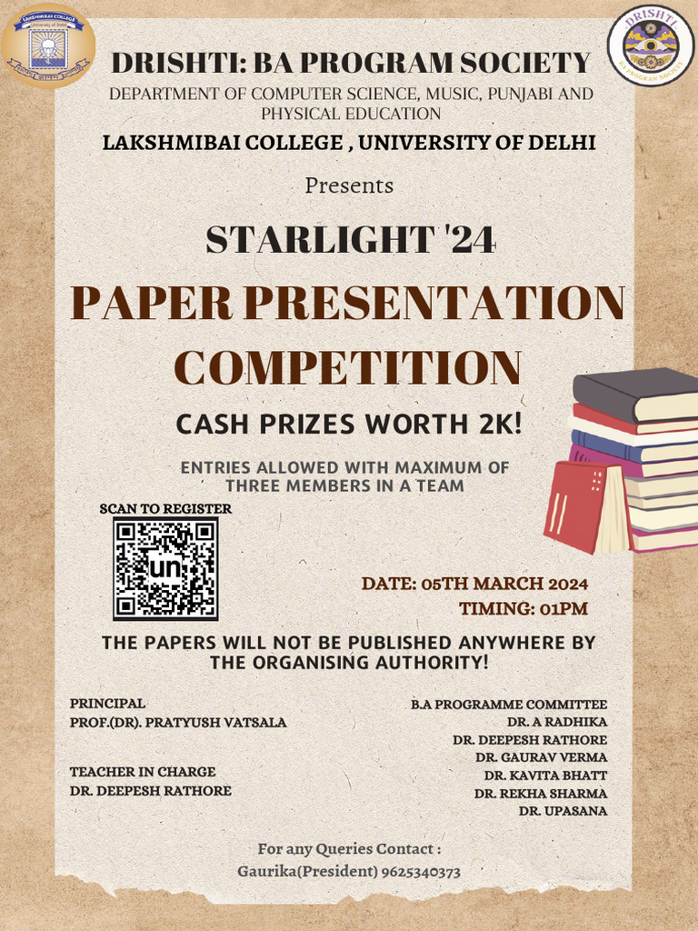 Starlight '24: Cash Prize Competition | PDF | Science | Information ...