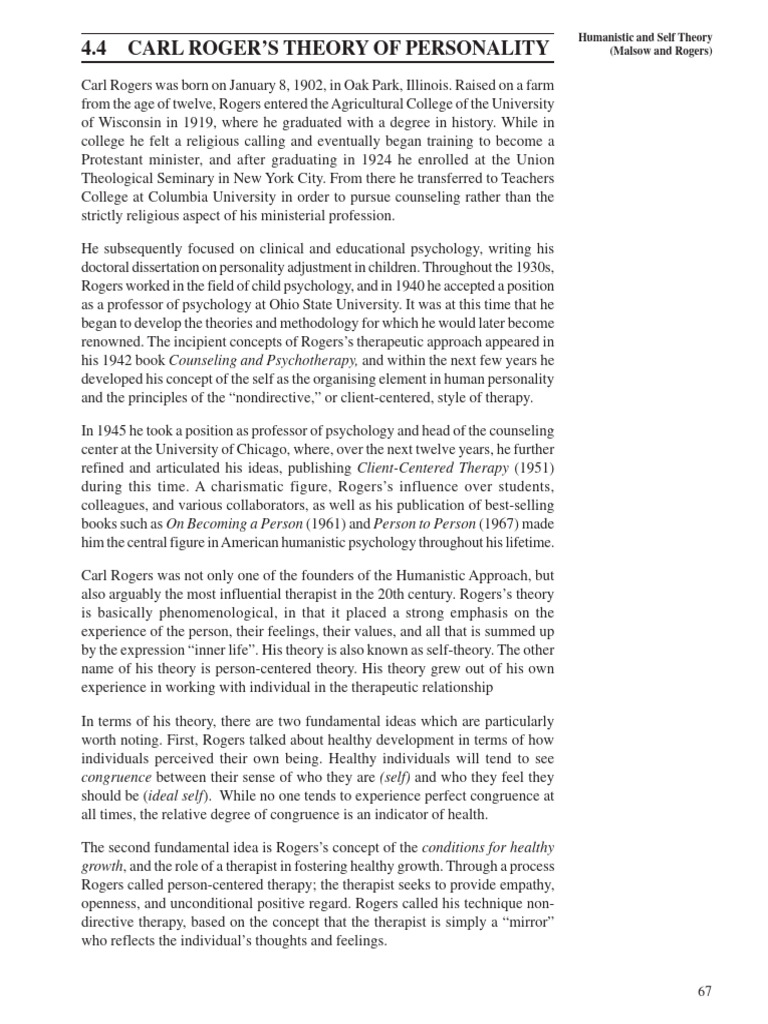 Carl Rogers | PDF