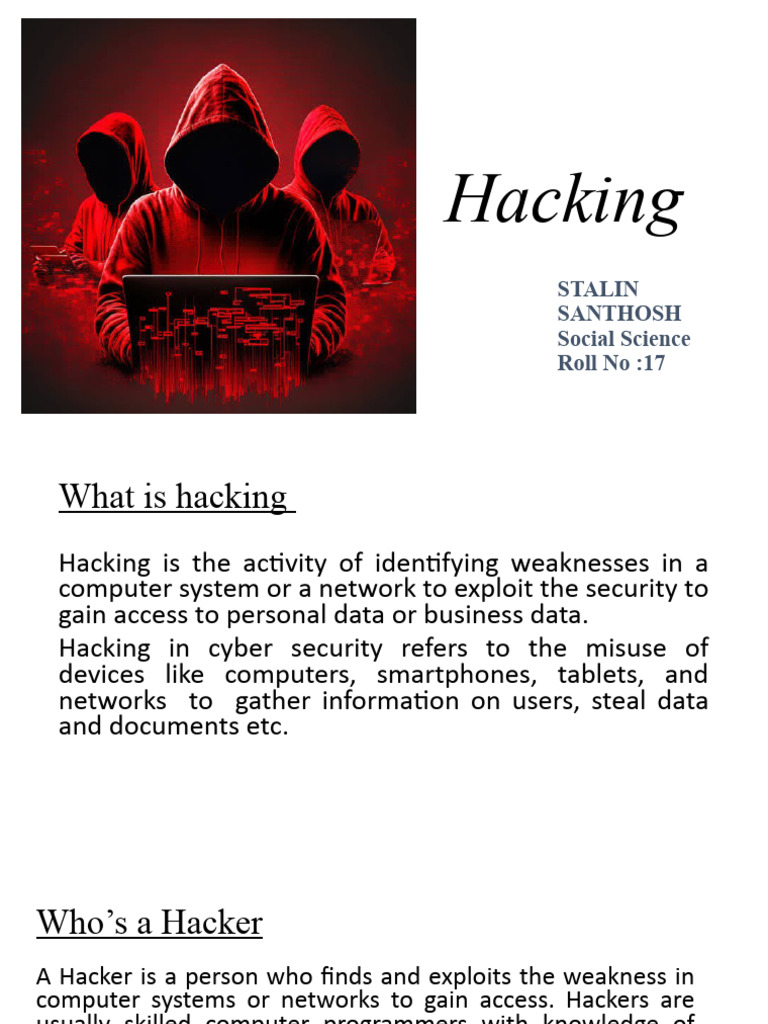 Hacking 2 | PDF