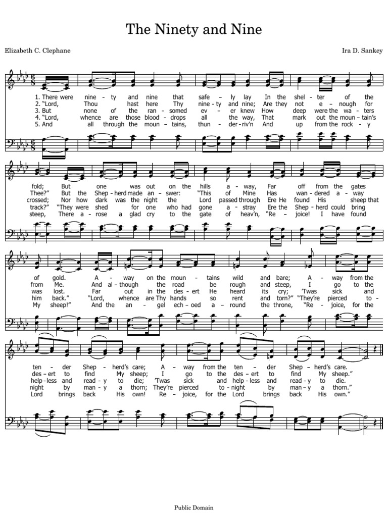 The Ninety And Nine Pdf