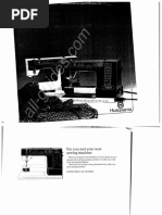 Huskystar 219 224 Manual en | PDF | Sewing Machine | Seam (Sewing)