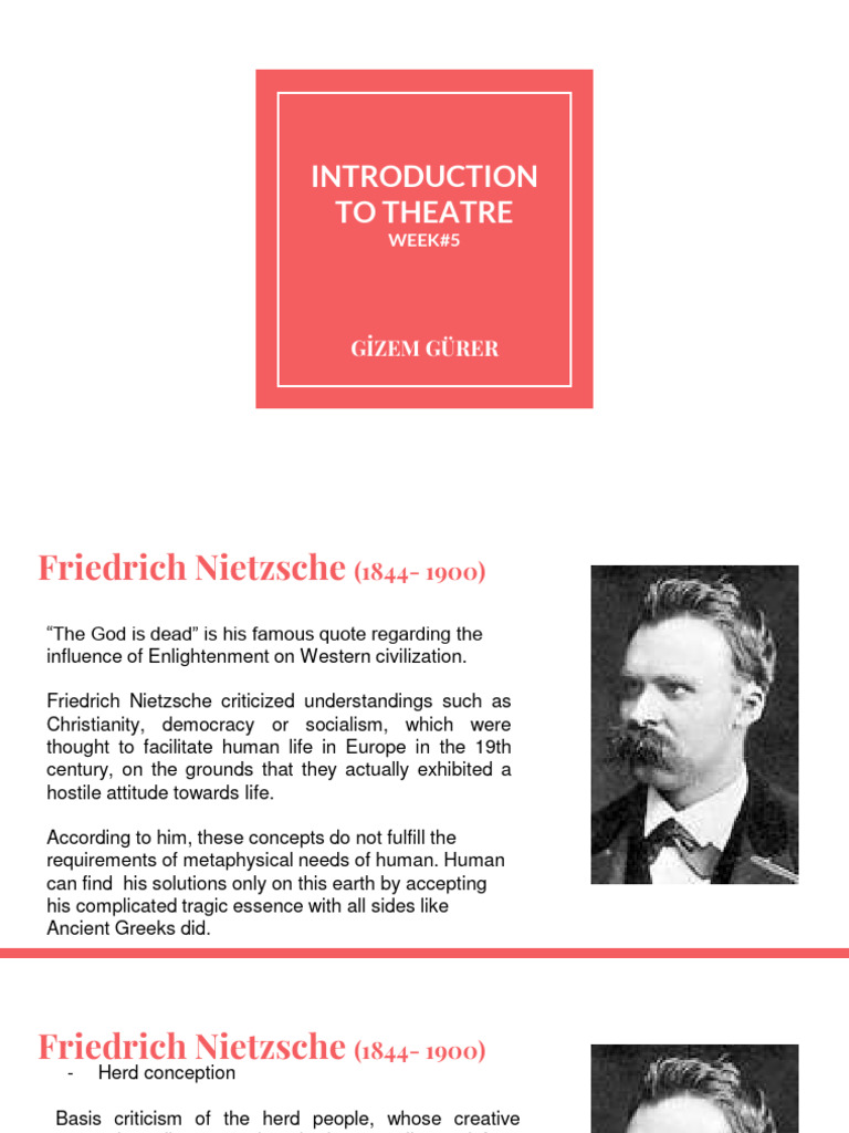 Nietzsches İdeas On Tragedy | PDF | Friedrich Nietzsche | Tragedy