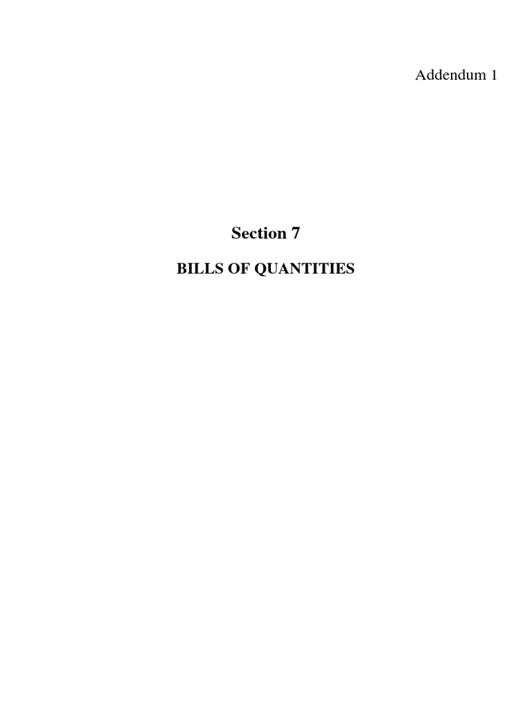 Addendum 1. - BOQ3512241792 | PDF | Electrical Wiring | Tile