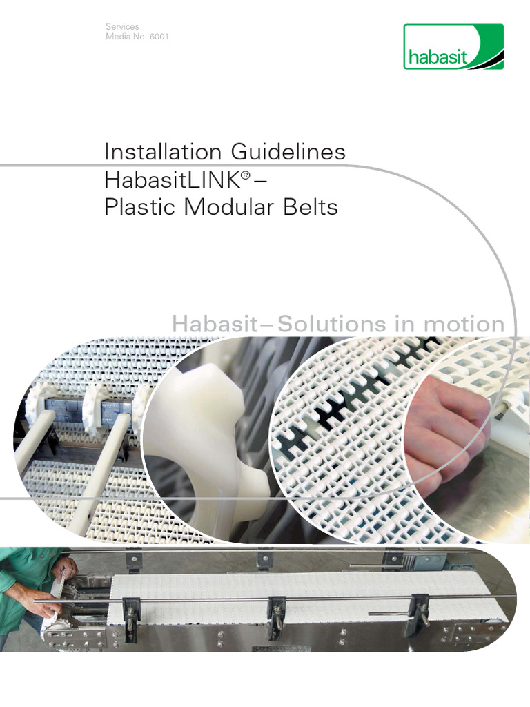 Habasit Link Belts Installation | PDF