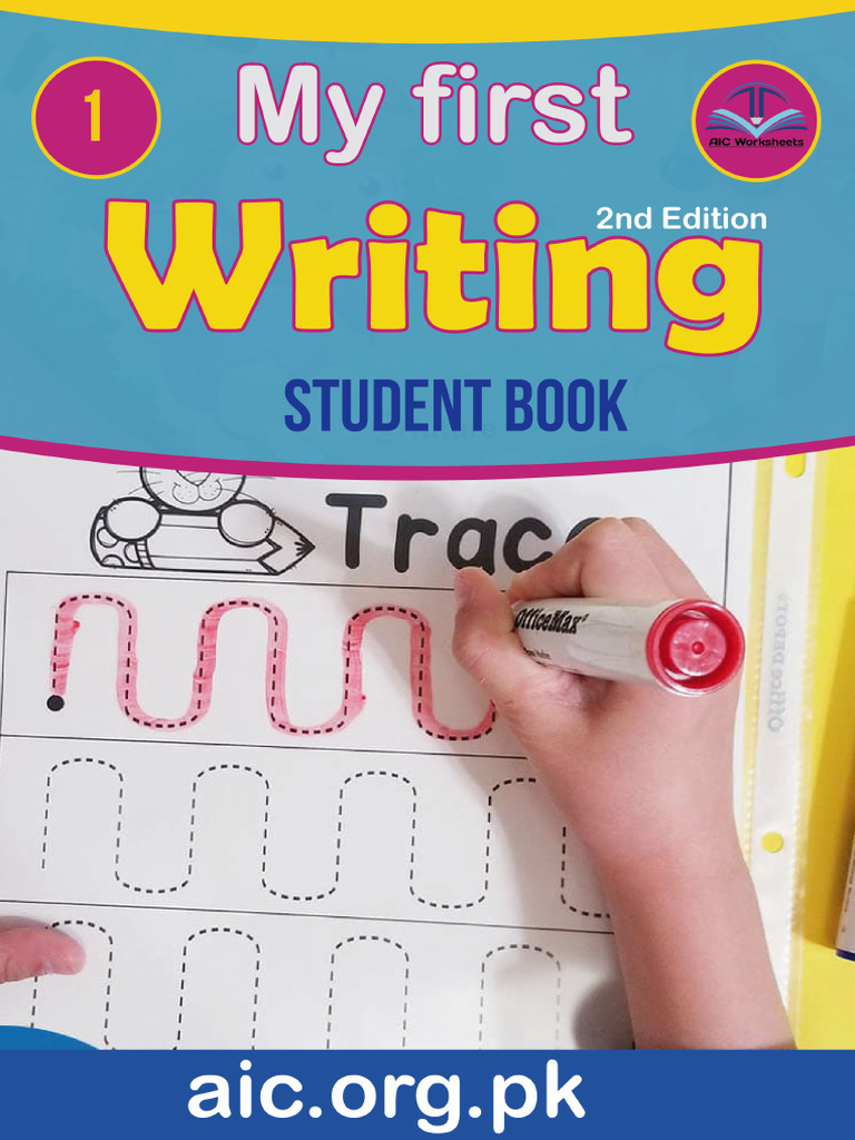 First Writing Book for Grade 1 | PDF | Noun | Verb