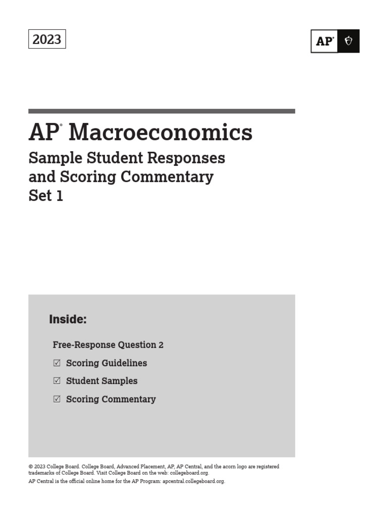 Ap23 Apc Macroeconomics q2 Set 1 | PDF | Monetary Policy | Long Run And ...