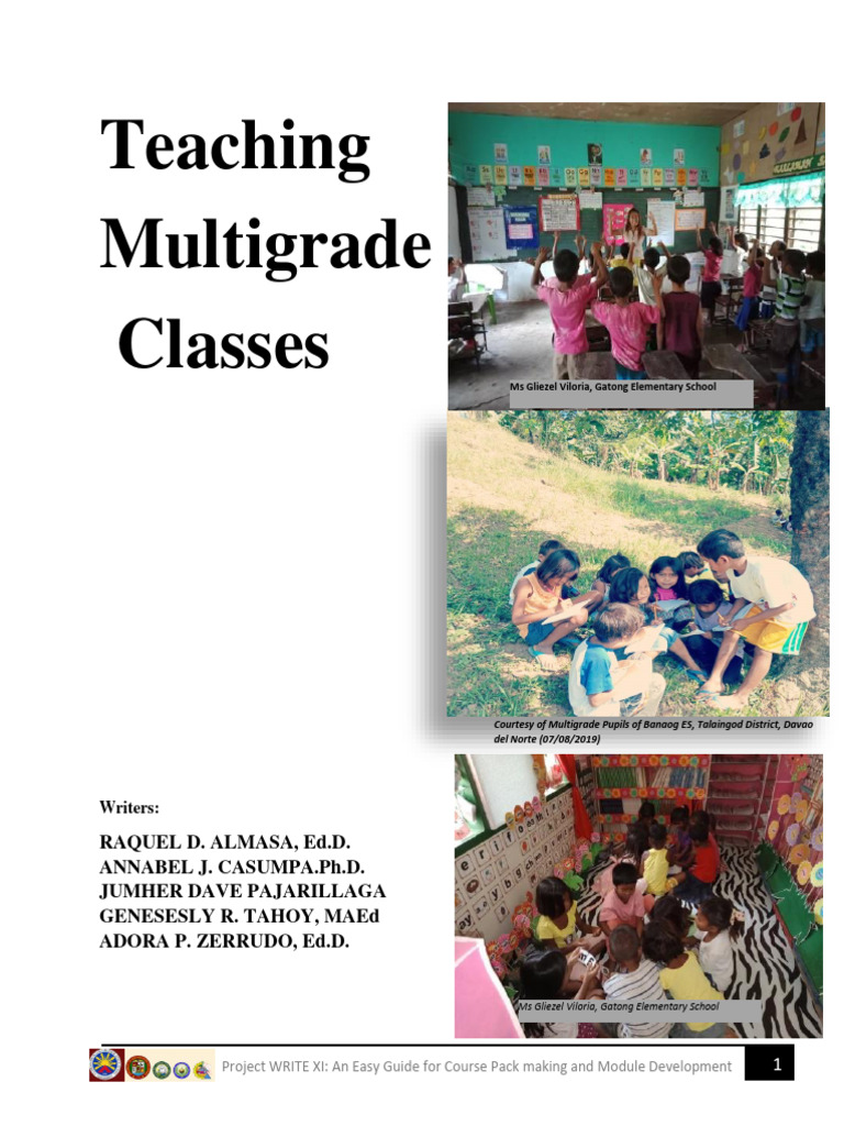 Final Teaching Multigrade Classes Coursepack PDF Free | PDF