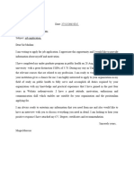 English Proficiency Letter Sample | PDF