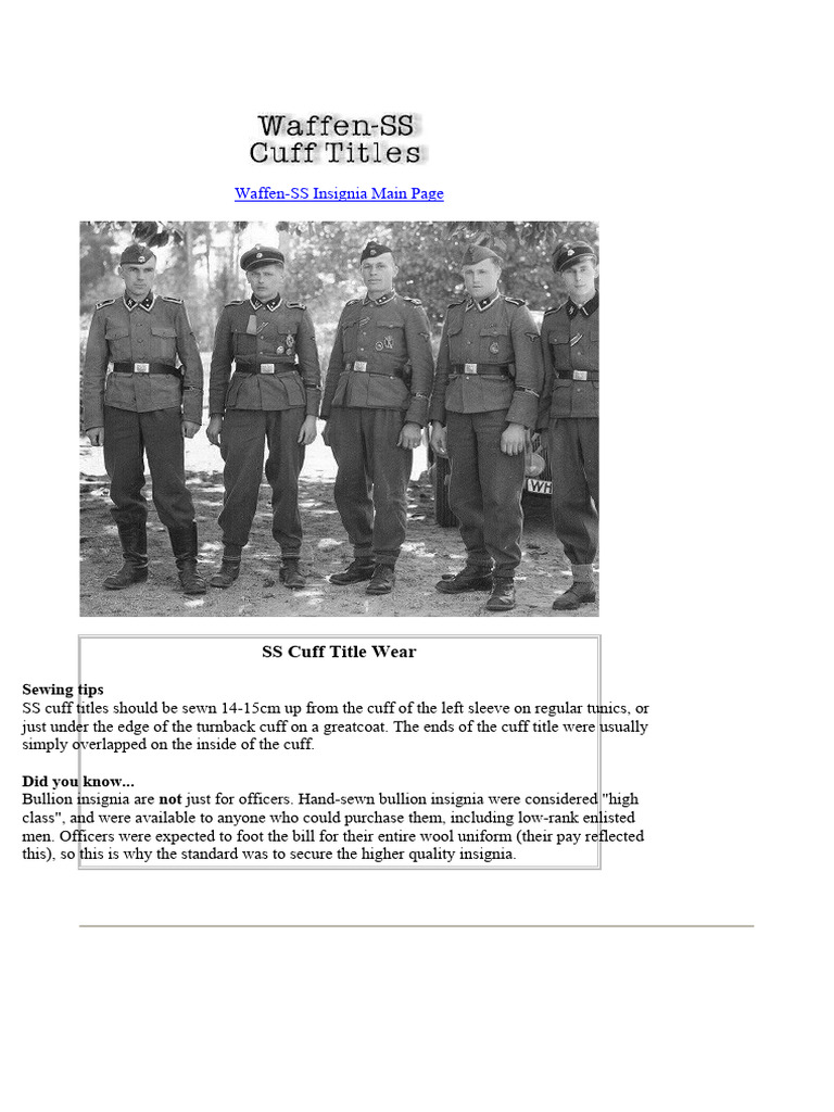 CUFF Bands | PDF | Classics