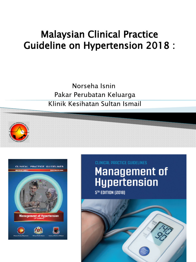 CPG Hypertension 2018 (Autosaved) | PDF | Hypertension | Blood Pressure