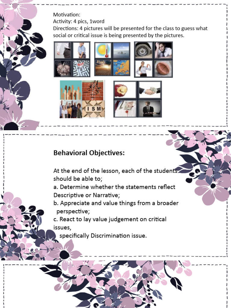 For React To Lay Value Judgement | PDF