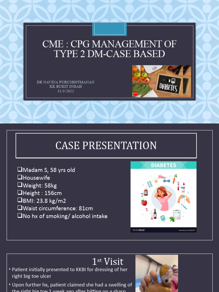 Cme CPG DM 2022 | PDF | Glycated Hemoglobin | Diabetes