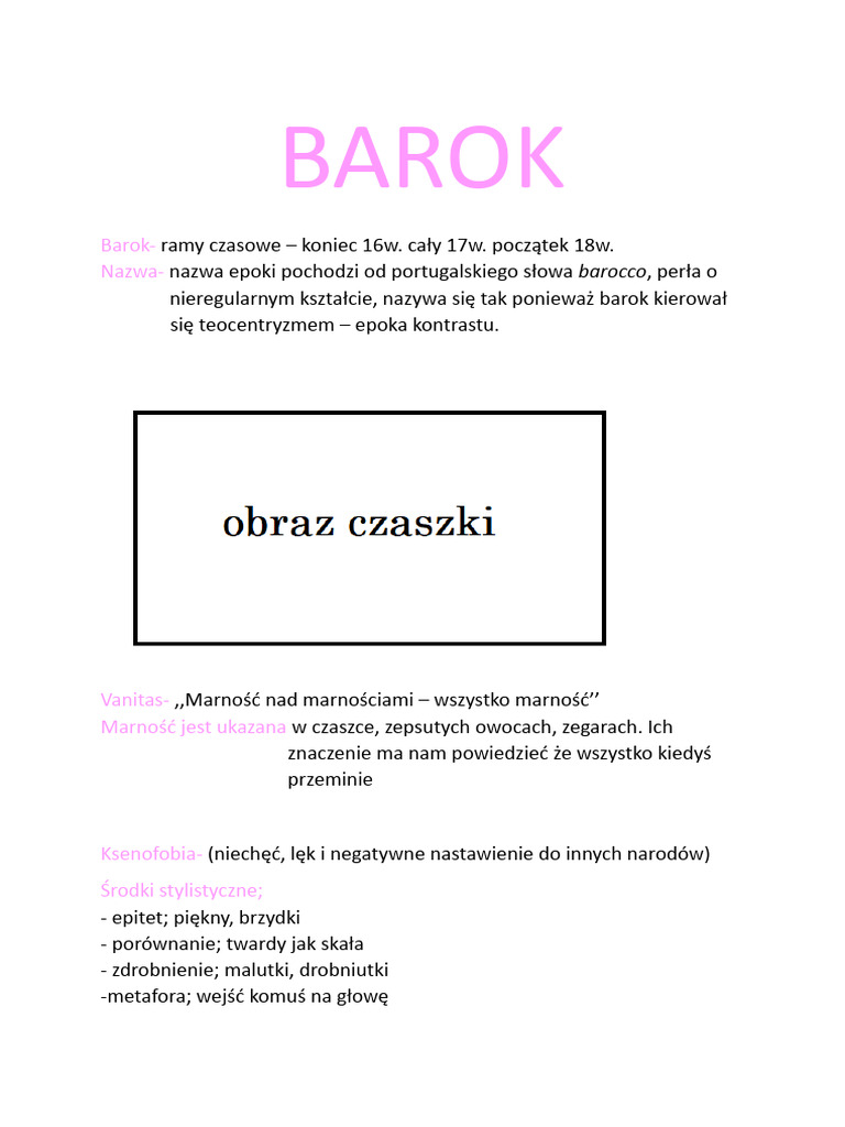 BAROK | PDF