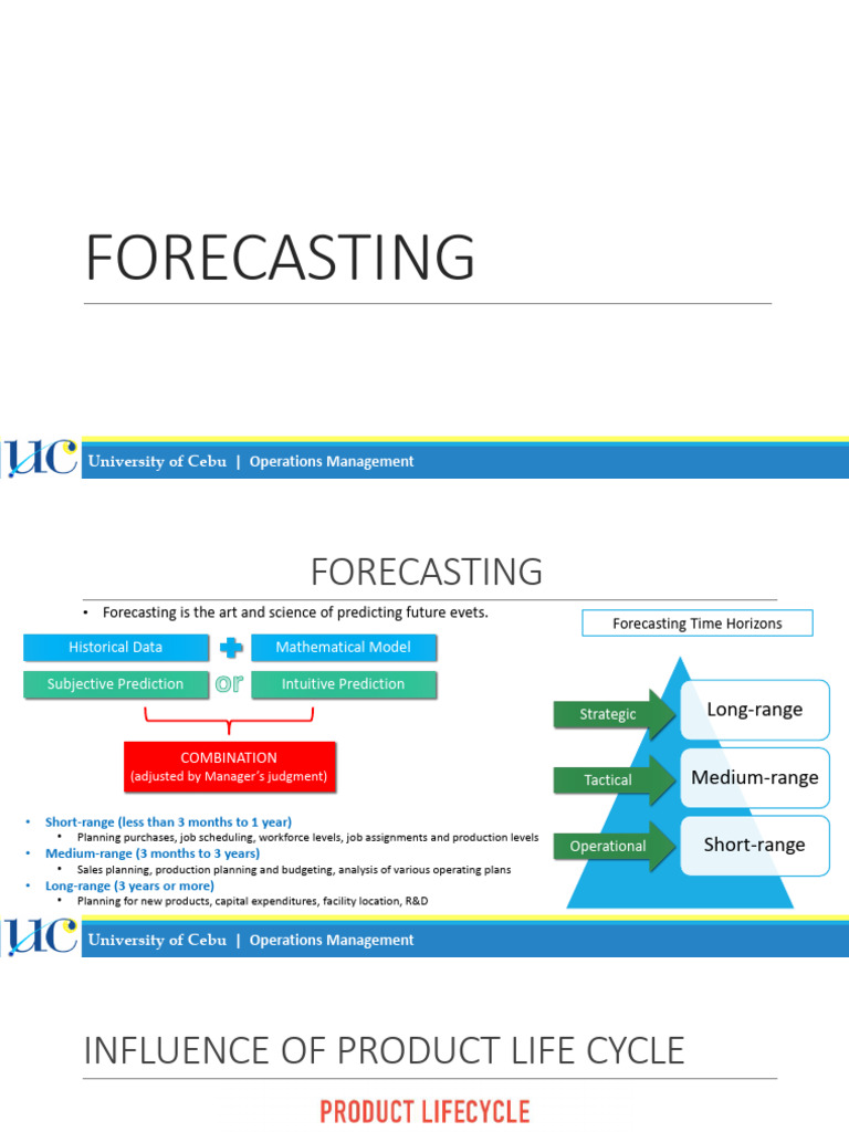 02 Forecasting Pdf Computers