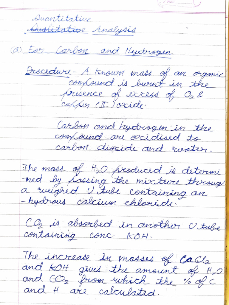 Quantitative Analysis Pdf Physical Sciences Chemistry