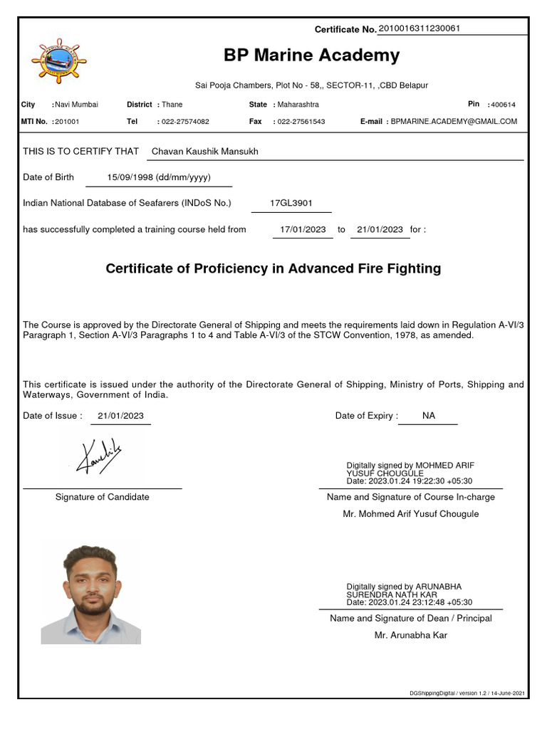 Advance Fire Fighting | PDF