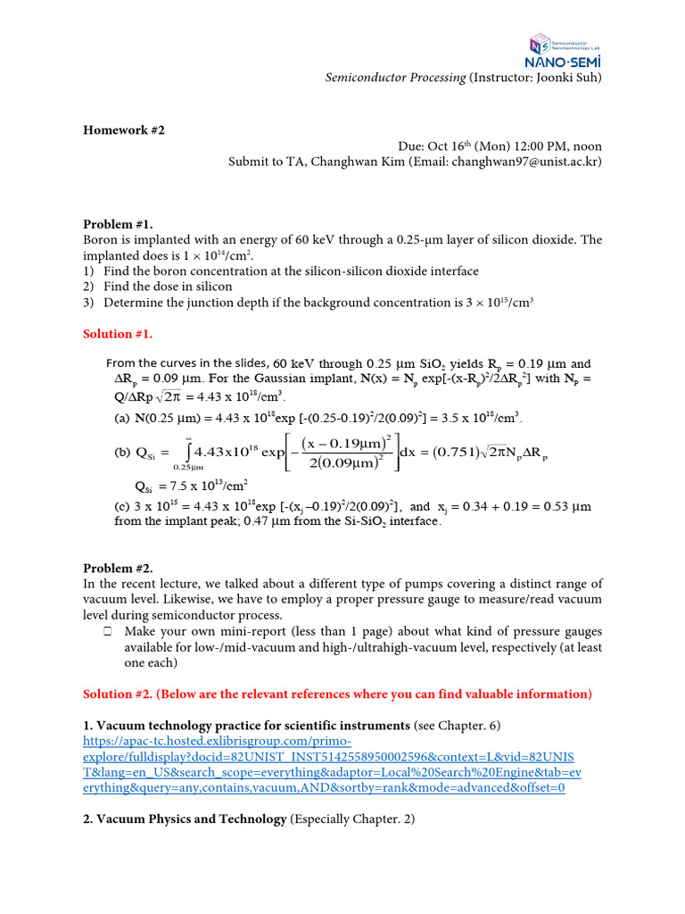 Homework#2 Solution | PDF