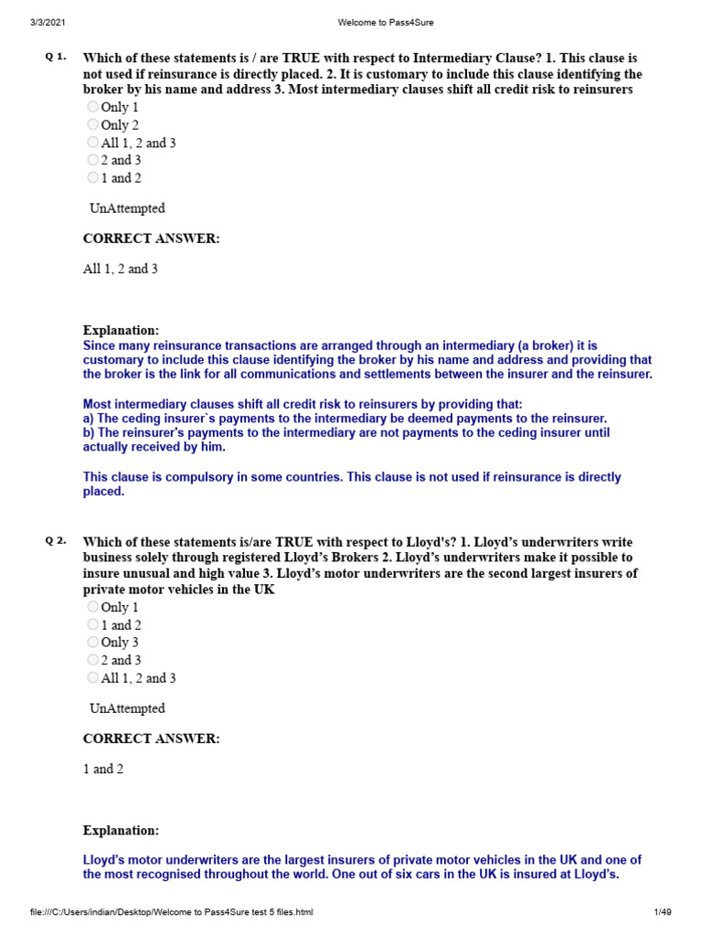 Only 1 Only 2 All 1, 2 and 3 2 and 3 1 and 2 Unattempted | PDF ...