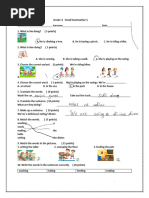 5ci Sinif Ingilis Dili BSQ 1 Var a 2025 | PDF | English Language ...