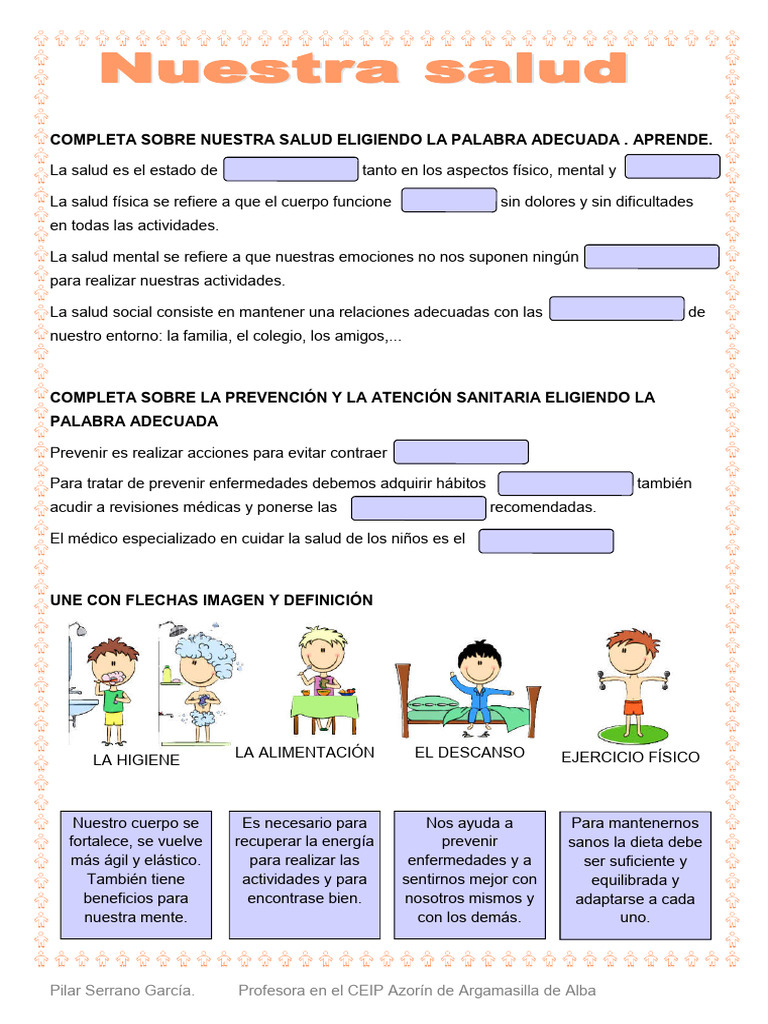 Nuestra Salud | PDF | Relaciones personales, crianza y desarrollo personal | Salud y bienestar