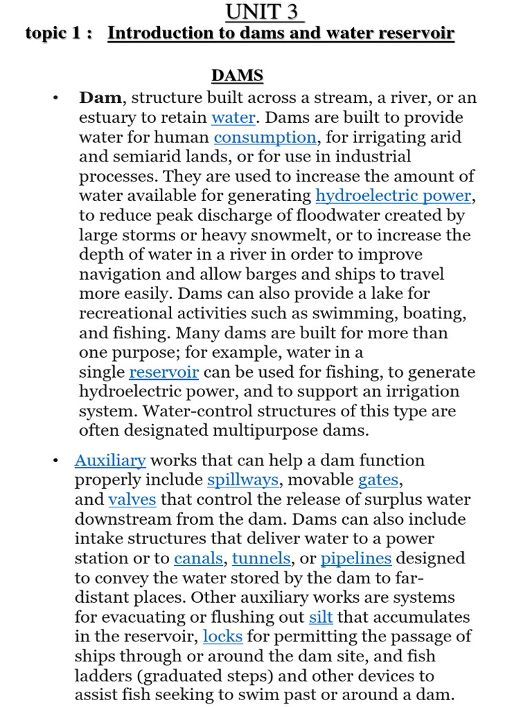 Civil Engineering Unit 3 Notes | PDF | Water Pollution | Water