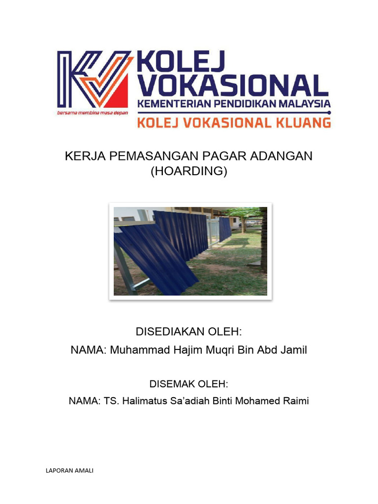 Contoh Folio (WTP) | PDF