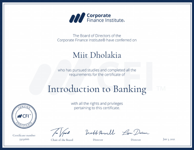 Introduction To Banking Overview Pdf Social Science