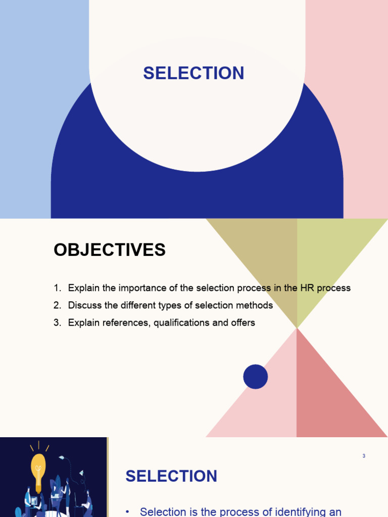 4 Selection | PDF | Recruitment | Cognition