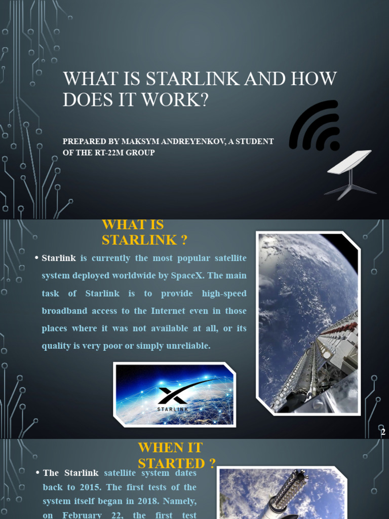 Understanding Starlink Satellite Internet | PDF | Satellite | Outer Space