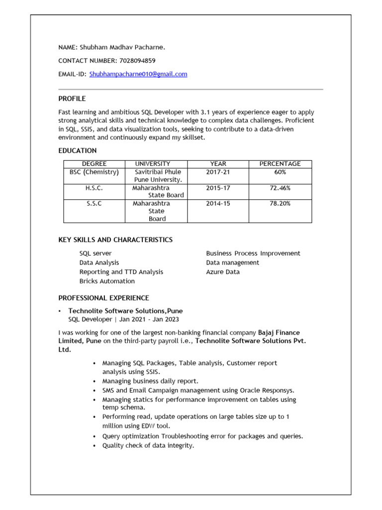 Rohit Sql Developer Pdf Sql Data