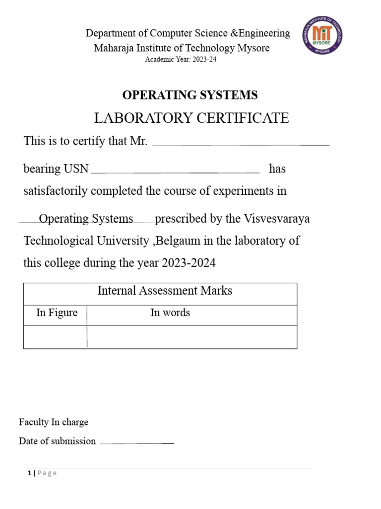 OS Record Final | PDF | Computer Engineering | System Software