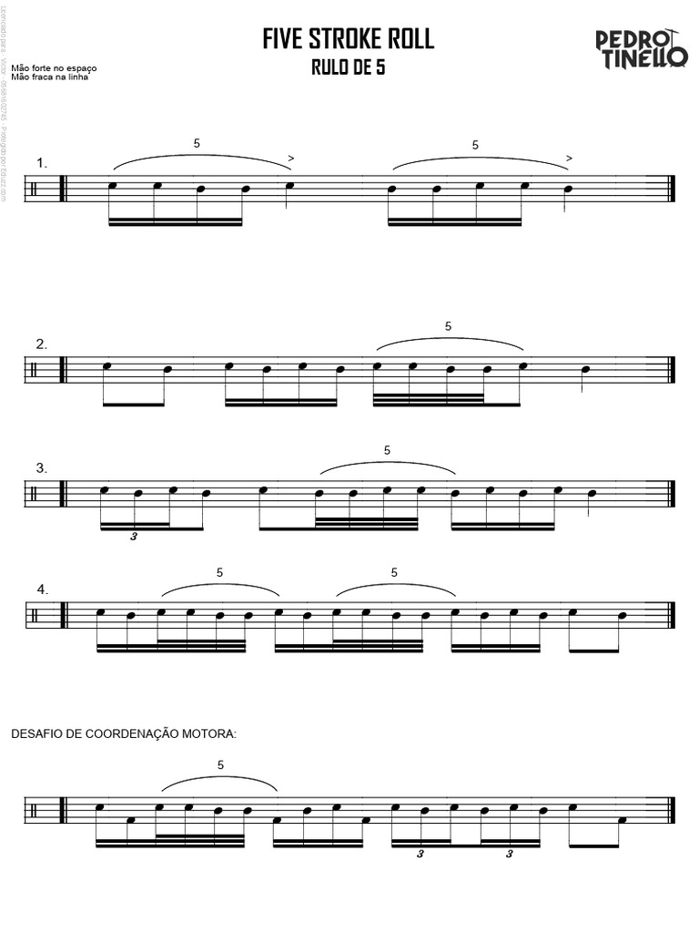 05 Five Stroke Roll | PDF