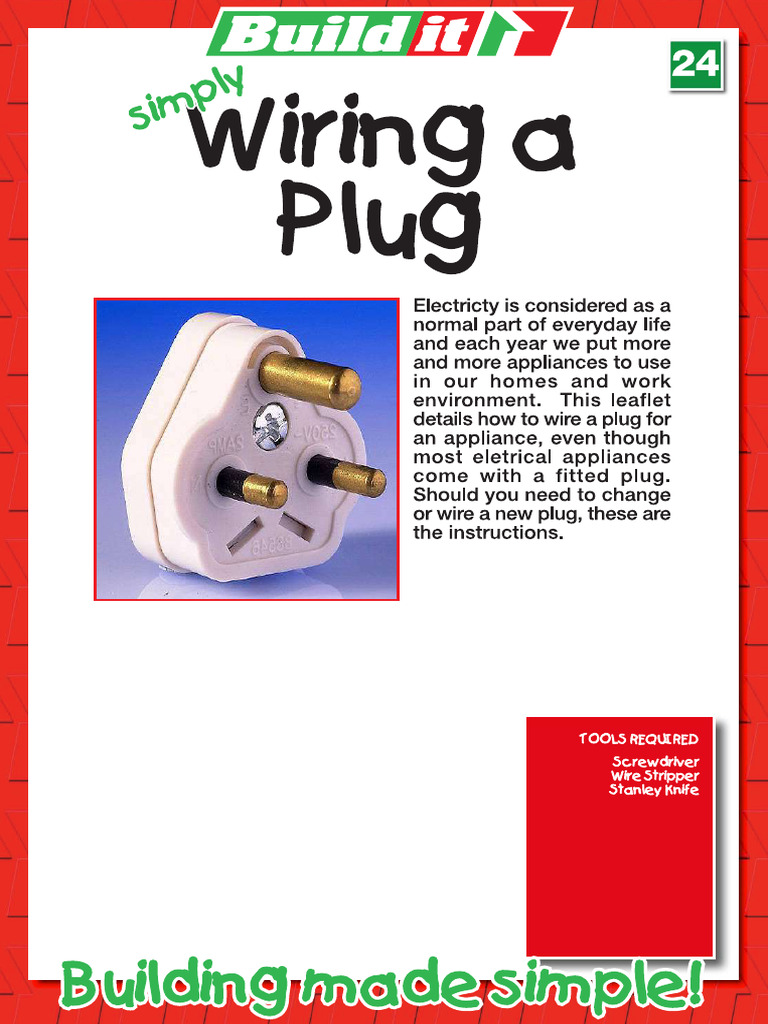 Wiring A Plug | PDF