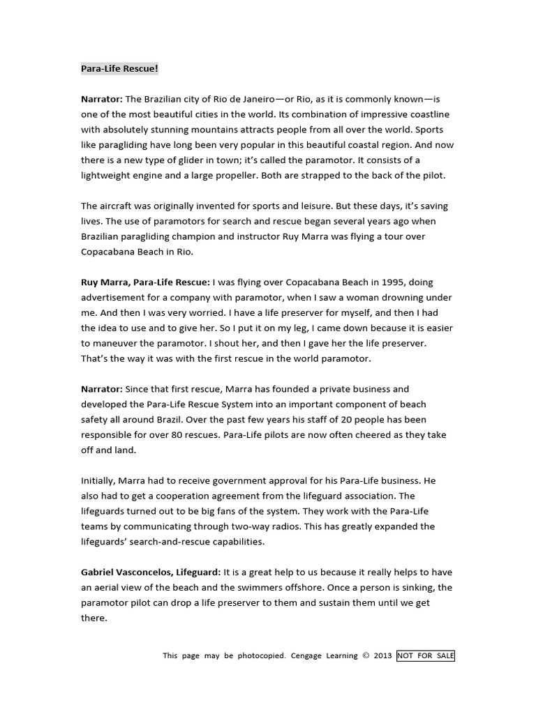 04 Para-Life Rescue! | PDF | Transport | Aviation