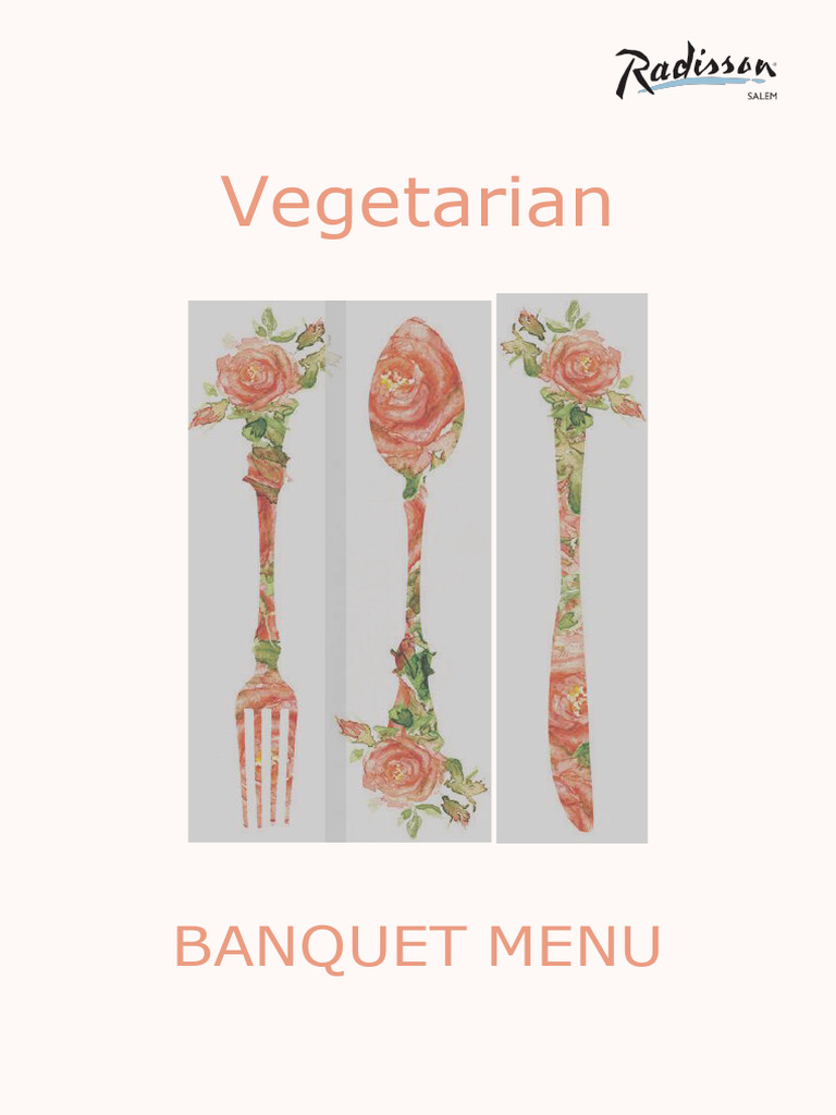 Vegetarian Menu | PDF | Indian Cuisine | Chutney
