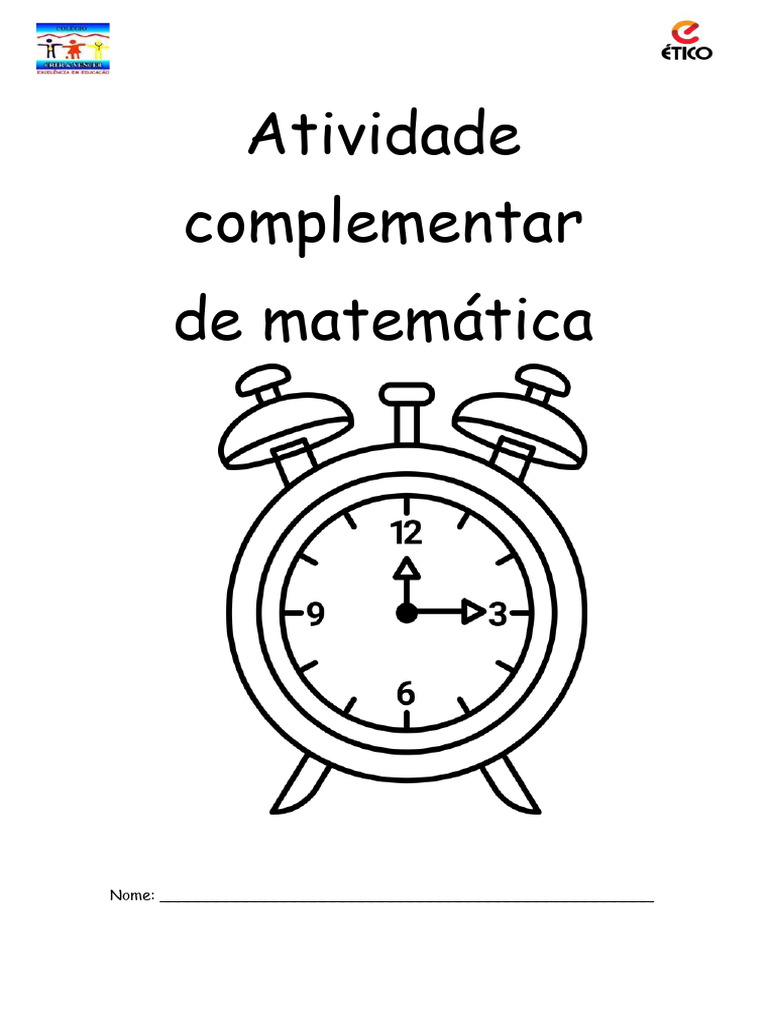 Atividade Complementar de Matemática | PDF