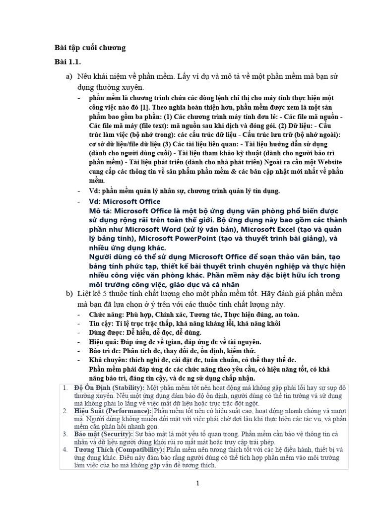 tự luận cnpm | PDF