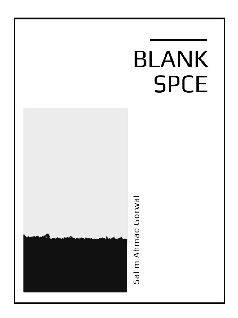 Blank Book Cover Template | PDF