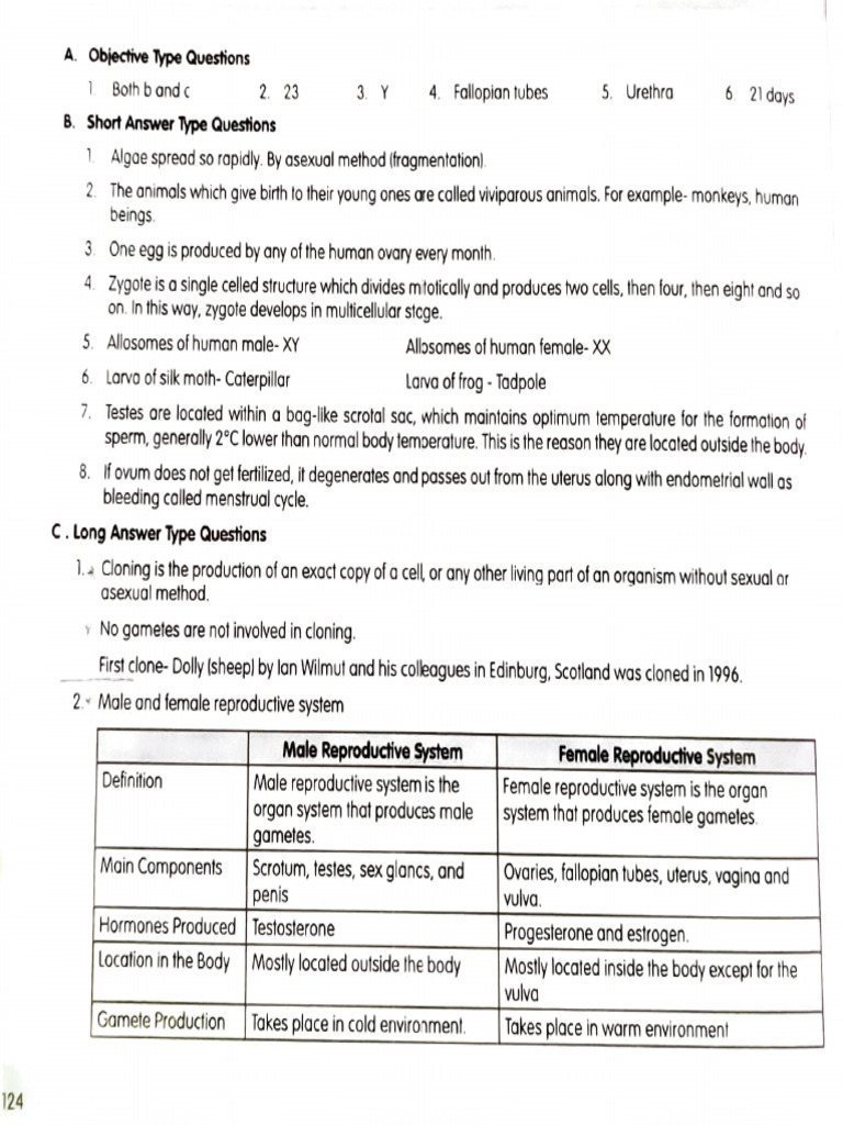 Reproduction Lesson Bio | PDF | Reproductive System | Sexual Reproduction