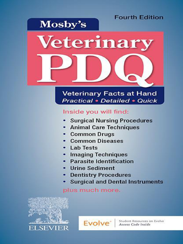 Mosby's Veterinary PDQ | PDF