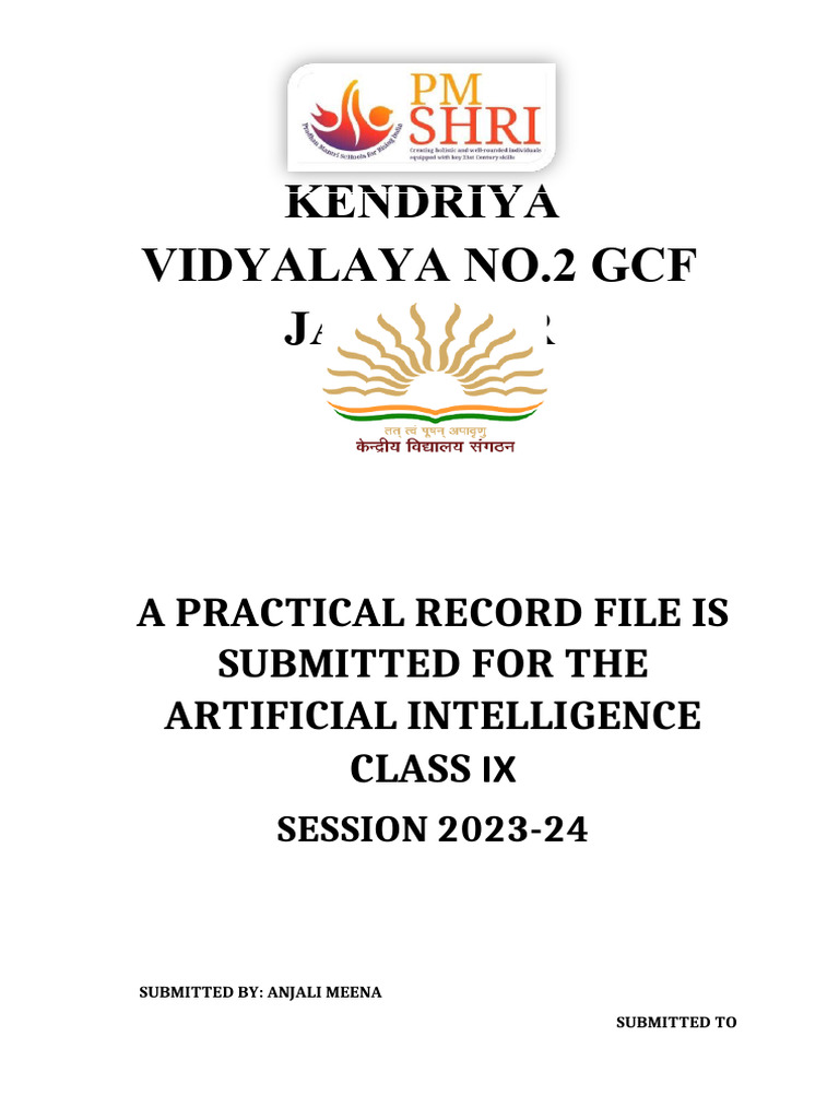 Class IX Practical File | PDF | Password | Software Engineering