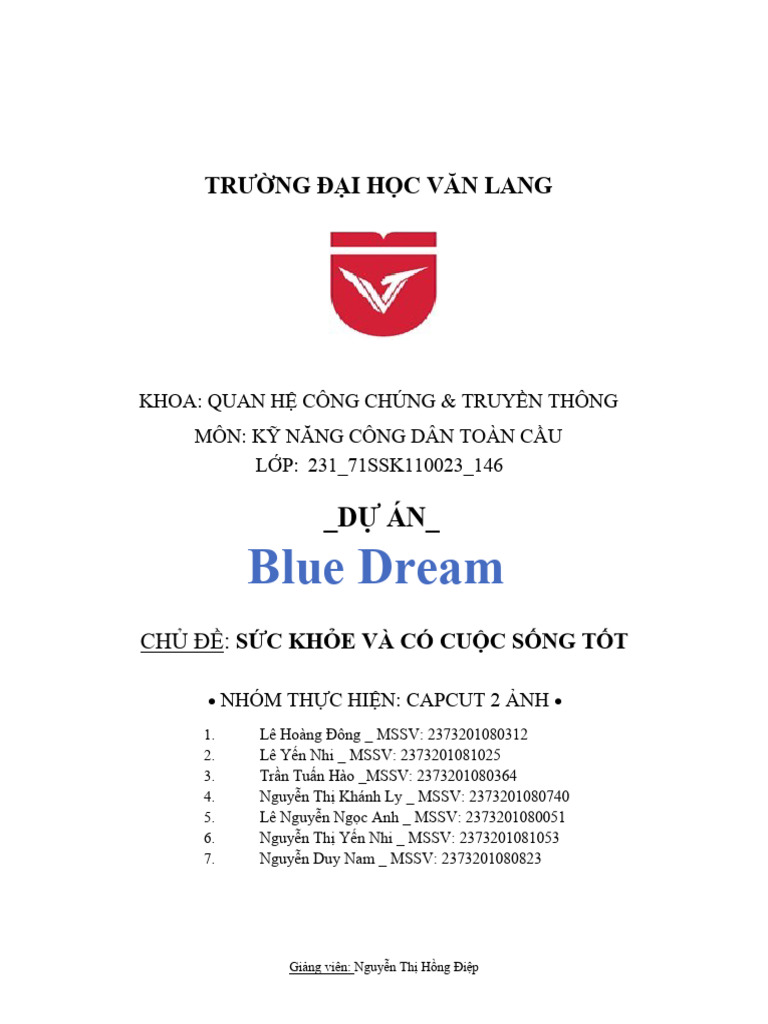 Blue Dream | PDF