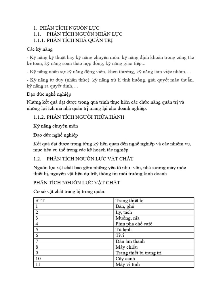 Phân Tích Ngu N L C | PDF