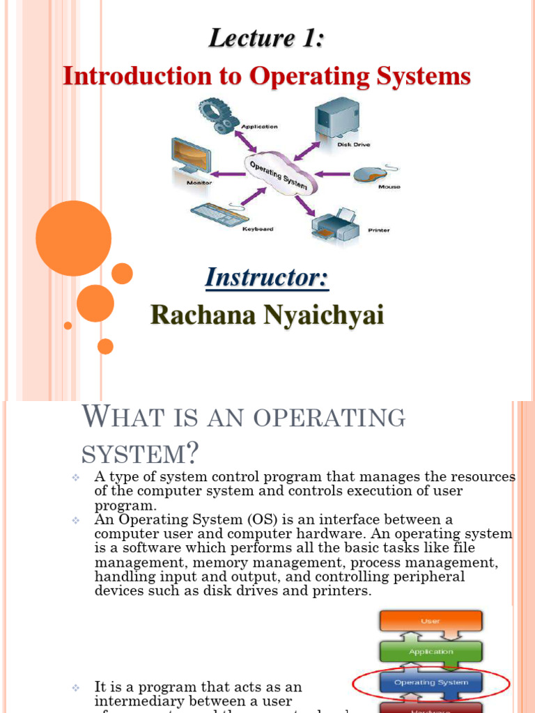 Chapter5OperatingSystem 1 1 | PDF | Process (Computing) | Operating System