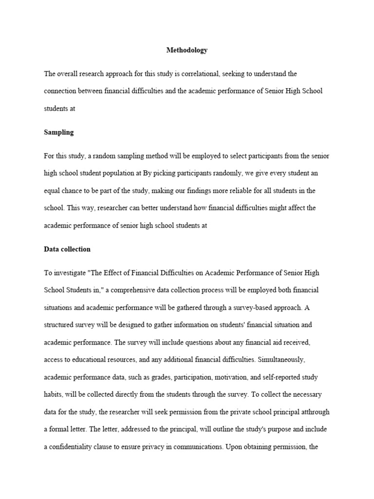 Methodology | PDF | Survey Methodology | Data Analysis