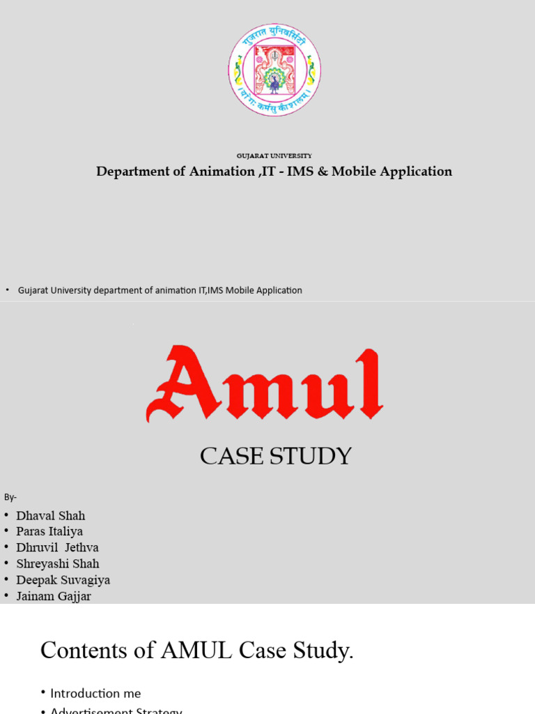Amul Case Study | PDF