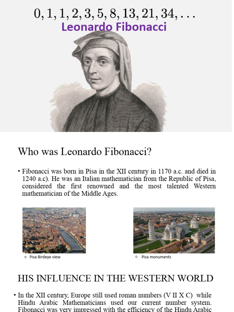 Fibonacci | PDF | Mathematics | Numbers