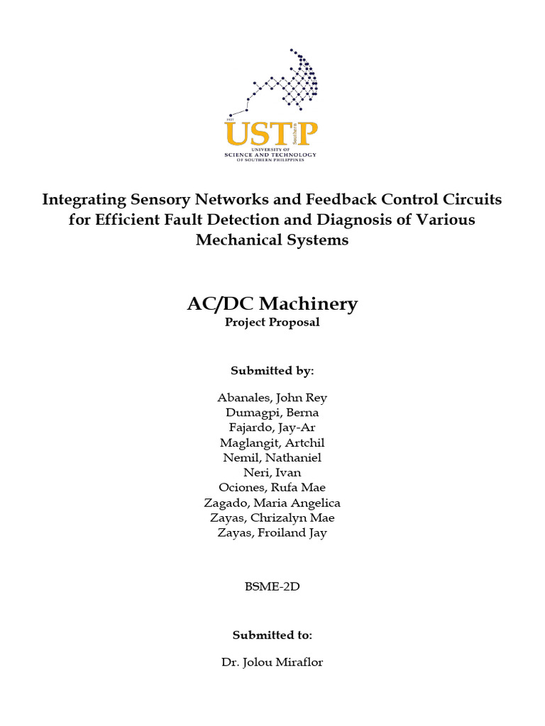 Project Proposal | PDF | Reliability Engineering | Wireless Sensor Network