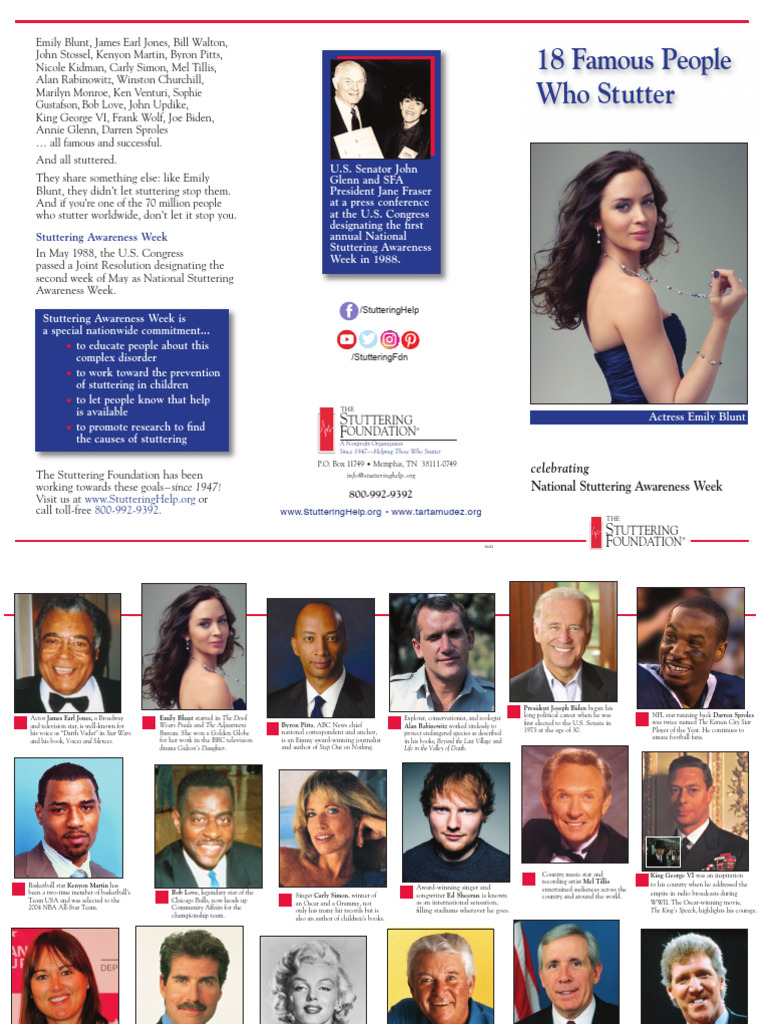 FamousPeople Stuttering | PDF