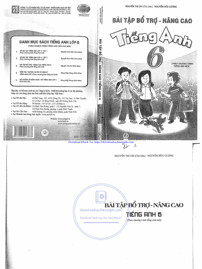 Bài Tập Bổ Trợ - Nâng Cao Tiếng Anh 6 - Nguyễn Thị Chi | PDF | Vietnamese People | Vietnam